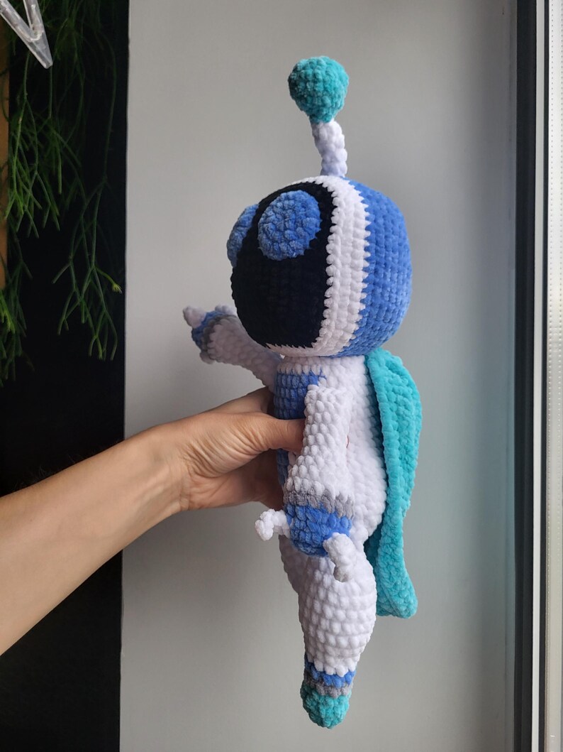 Space Robot Crochet Pattern | Astro Bot Inspired Amigurumi | PS5 Game ...