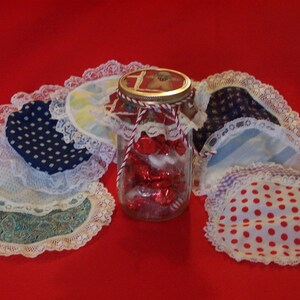 Decorative Canning Lid Covers Set of 12 Assorted Sizes & Colors ...