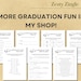 Grad Libs Graduation Game, Printable Graduation Fill in the Blanks ...