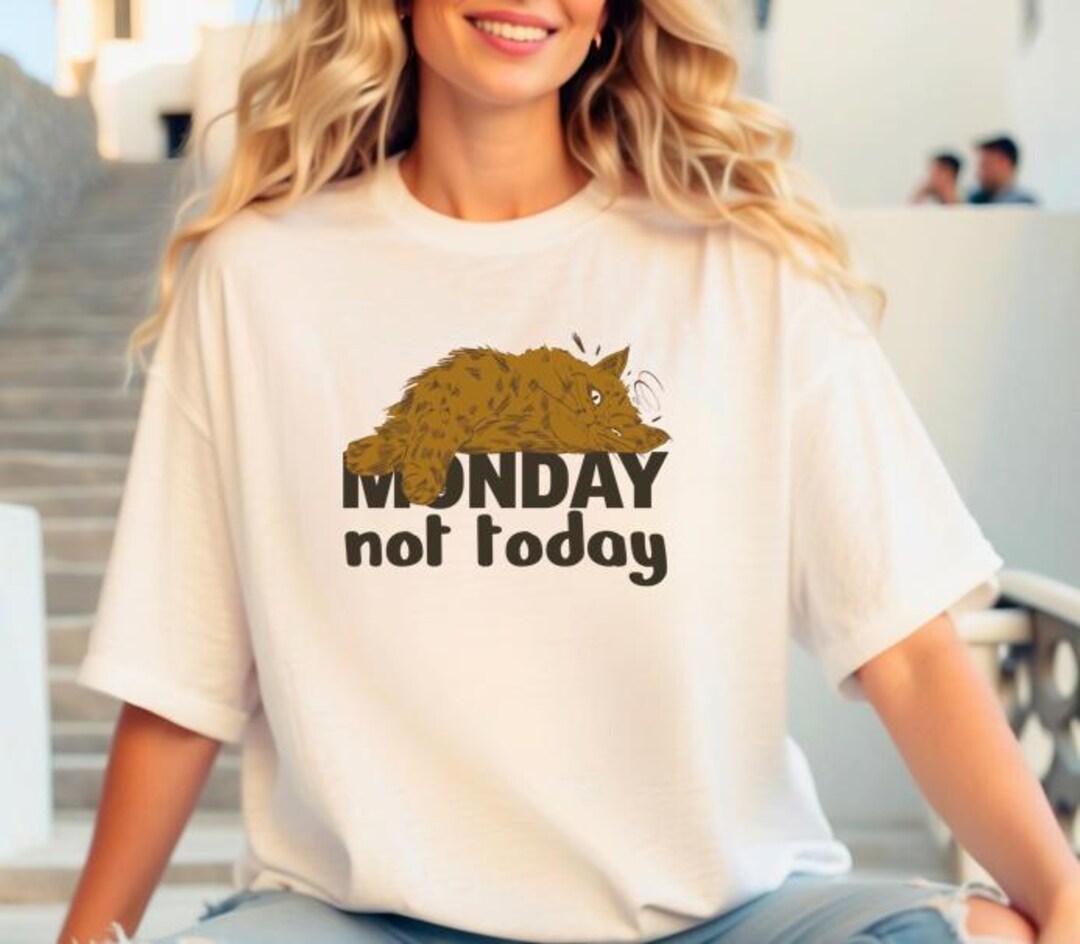 Monday Tee, Syndrome Shirt, Day Tee, Monday Syndrome Tee, Monday, Gift ...