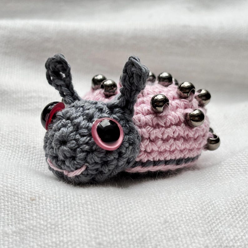 Beaded Fidget Ladybug Crochet Pattern, Crochet Fidget Toy, Ladybug ...
