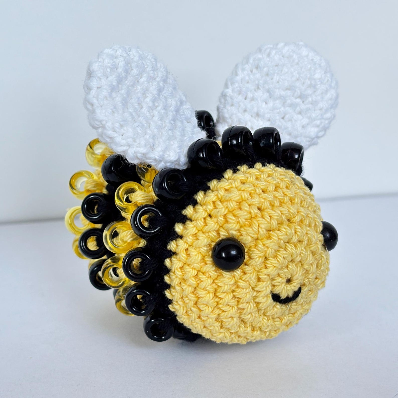 Beaded Fidget Bee Crochet Pattern, Crochet Fidgets Toy, Bee Amigurumi ...