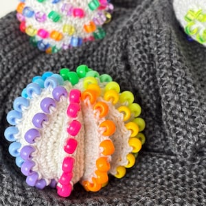 Beaded Crochet Fidget Pattern Bundle Stressballs, Crochet Fidgets Toy ...