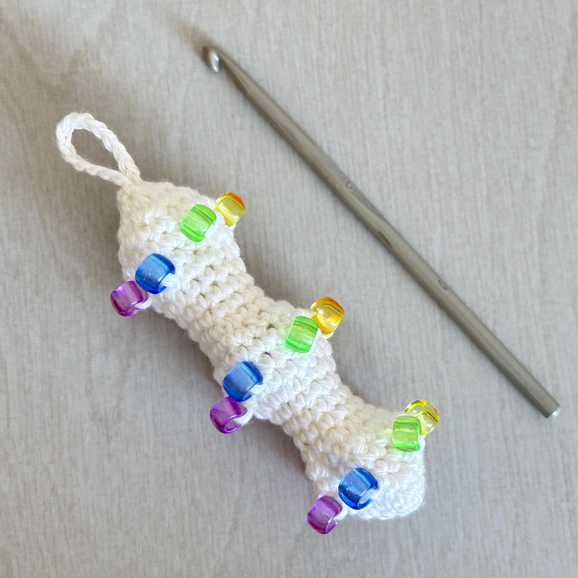 Beaded Crochet Fidget Pattern PEA POD Adult Fidgettoy & Bagcharm ...