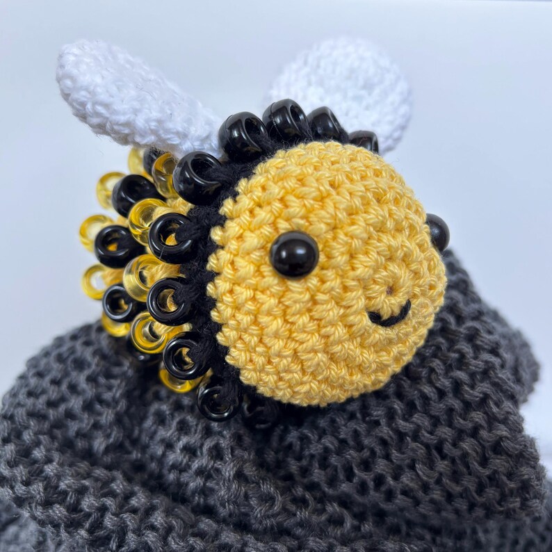 Beaded Fidget Bee Crochet Pattern, Crochet Fidgets Toy, Bee Amigurumi ...
