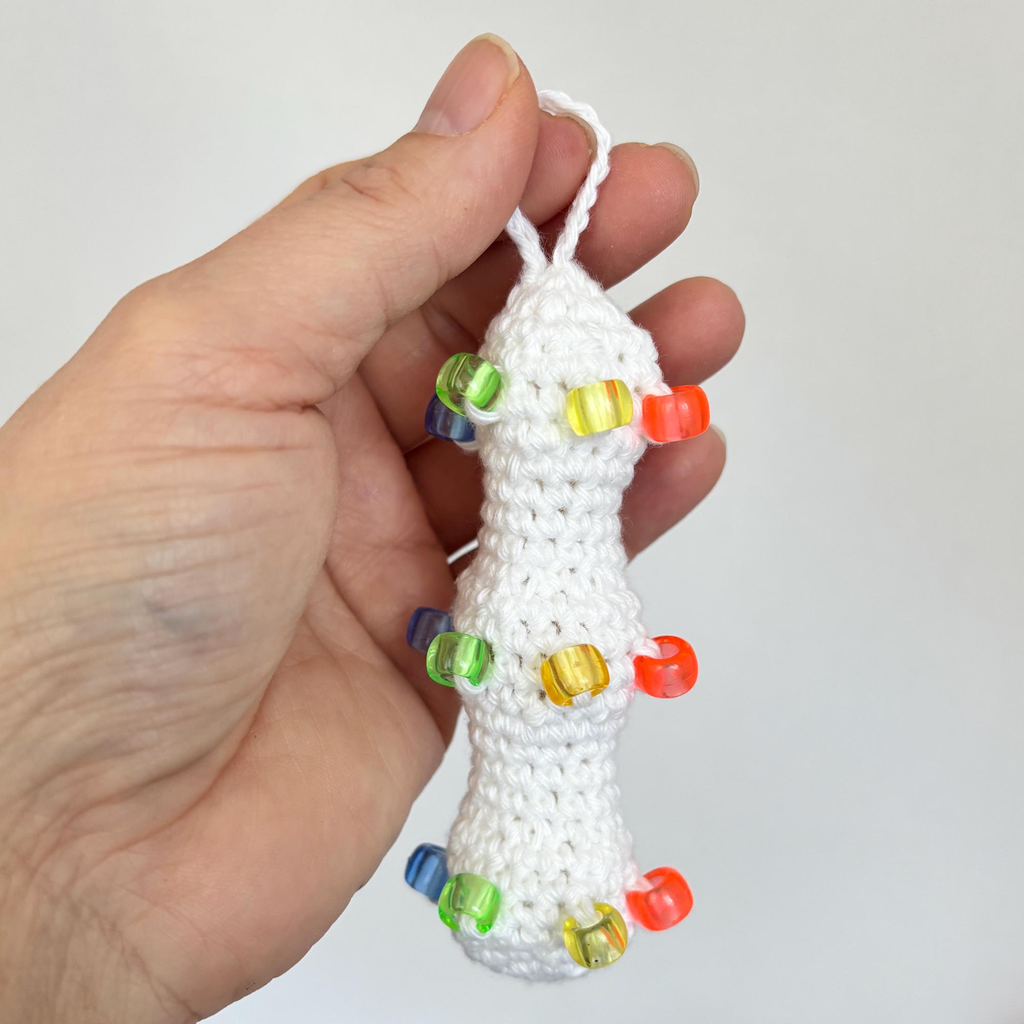 Beaded Crochet Fidget Pattern PEA POD Adult Fidgettoy & Bagcharm ...
