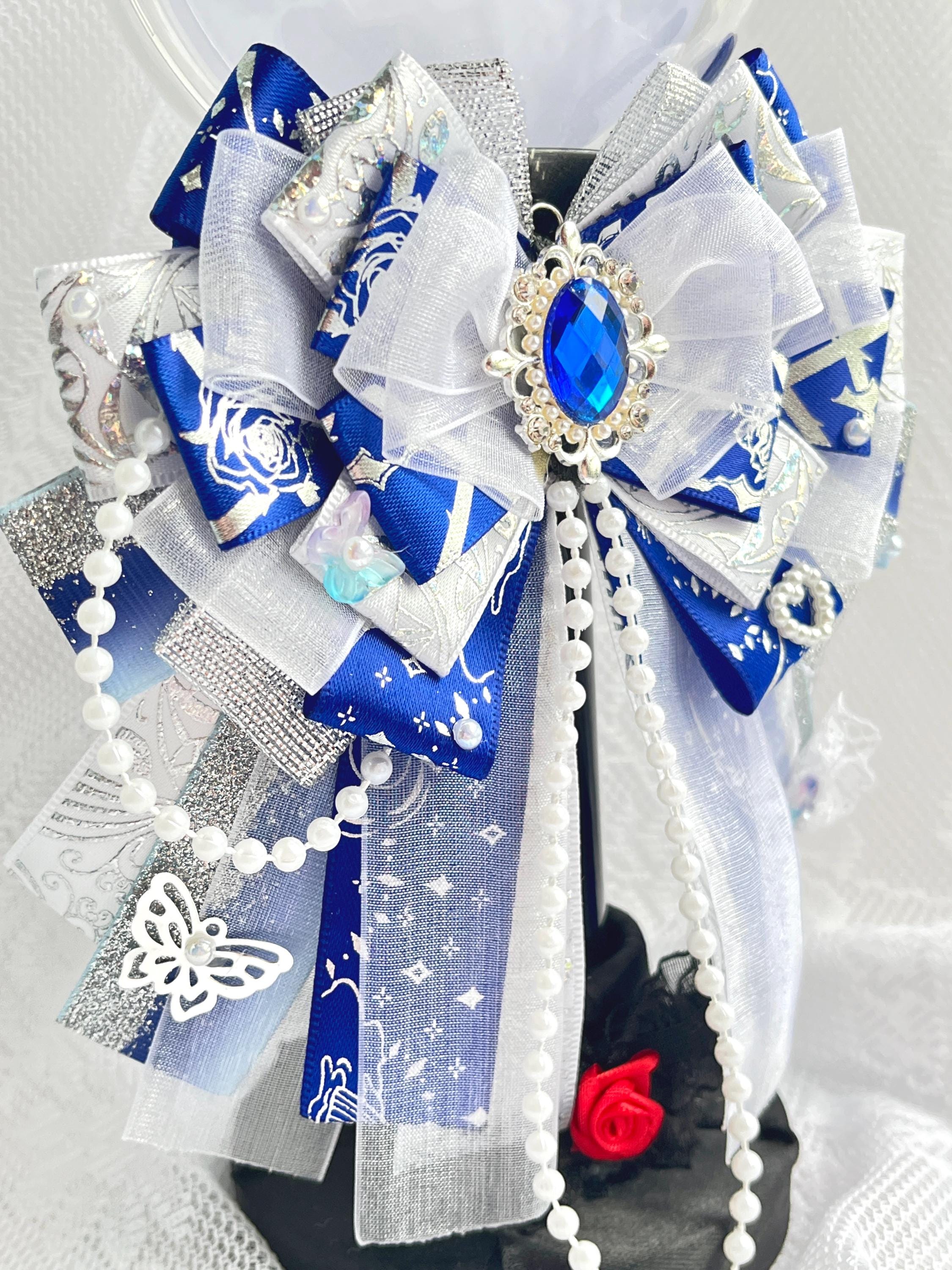 Light Stick Ribbon Bow, SJ Handmade Ribbon Bow, Light Stick Accessory ...