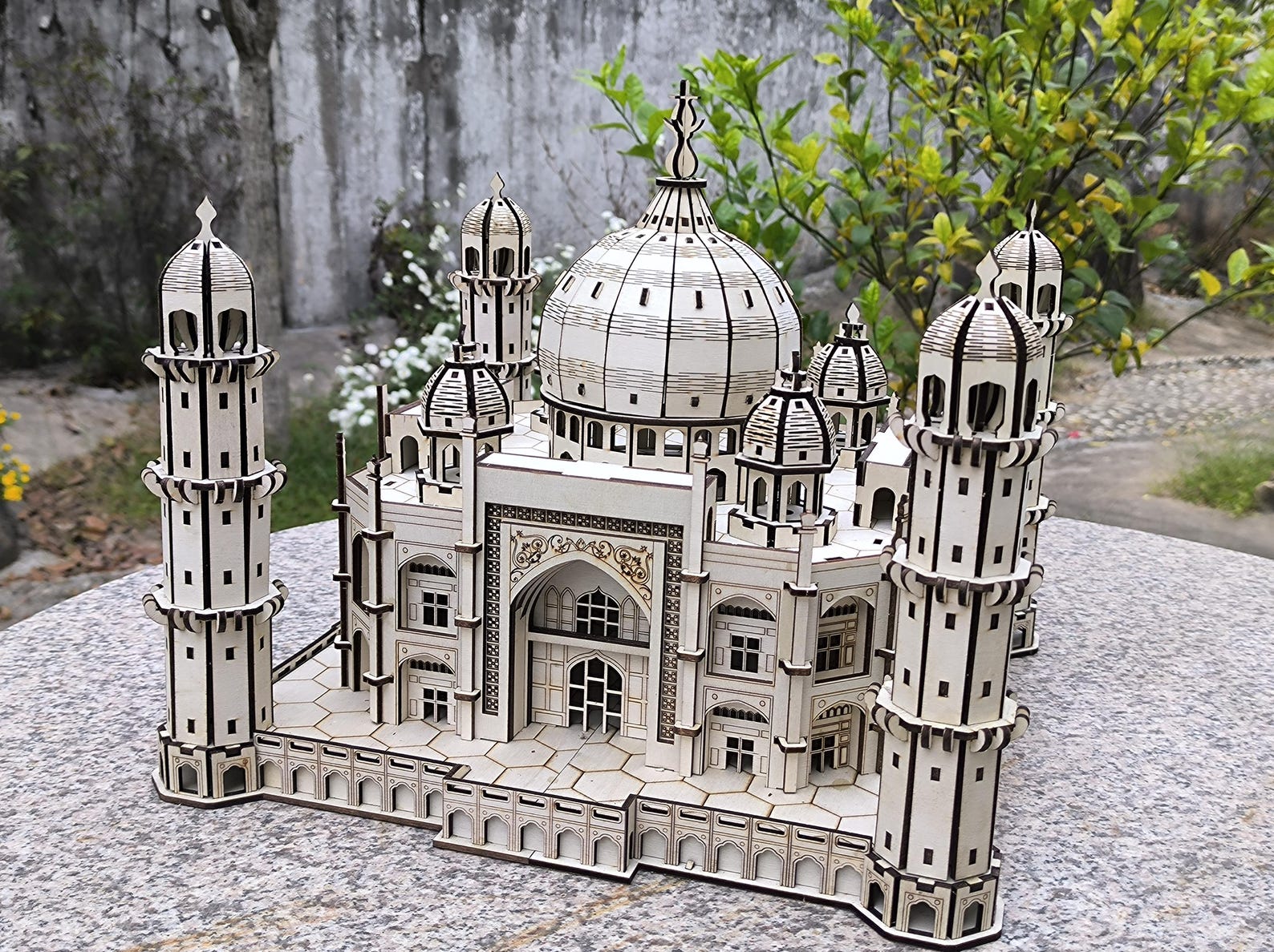 Modelo del Taj Mahal - Archivos cortados con láser - SVG + DXF ...