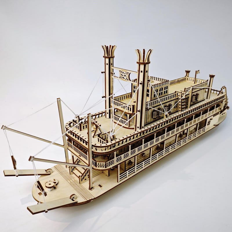 Vintage Ships Model - Etsy