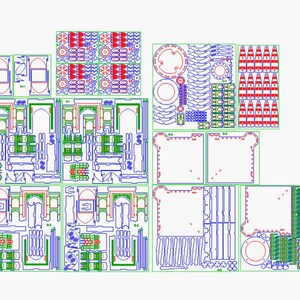 Modelo del Taj Mahal - Archivos cortados con láser - SVG + DXF ...