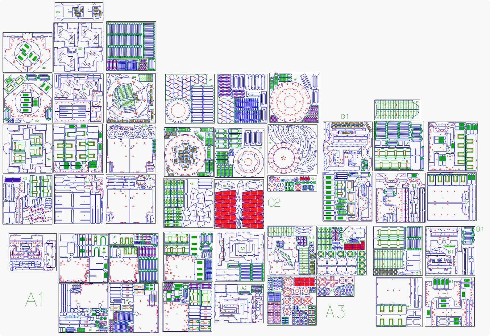 Laser-cut Plywood Model - St. Paul's Cathedral,laser Cut Model, Kit ...