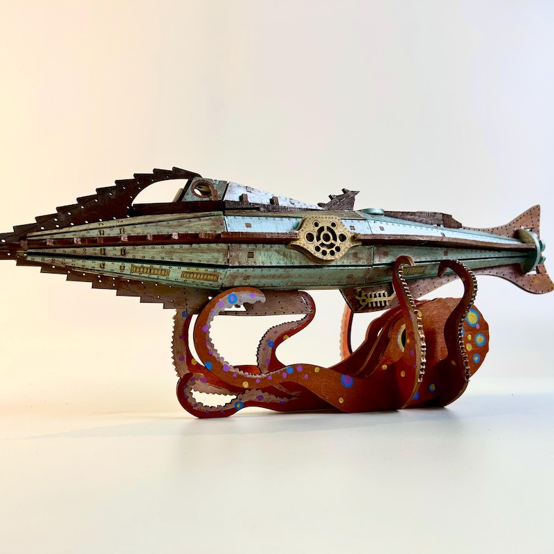 Nautilus Submarine Model - Etsy