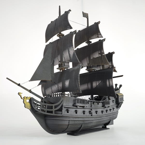 Pirate Ship Wooden Models - Etsy