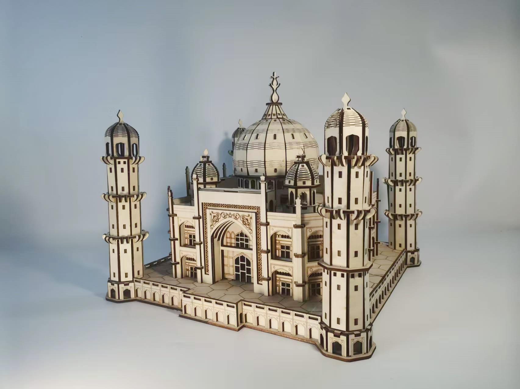 Modelo del Taj Mahal - Archivos cortados con láser - SVG + DXF ...