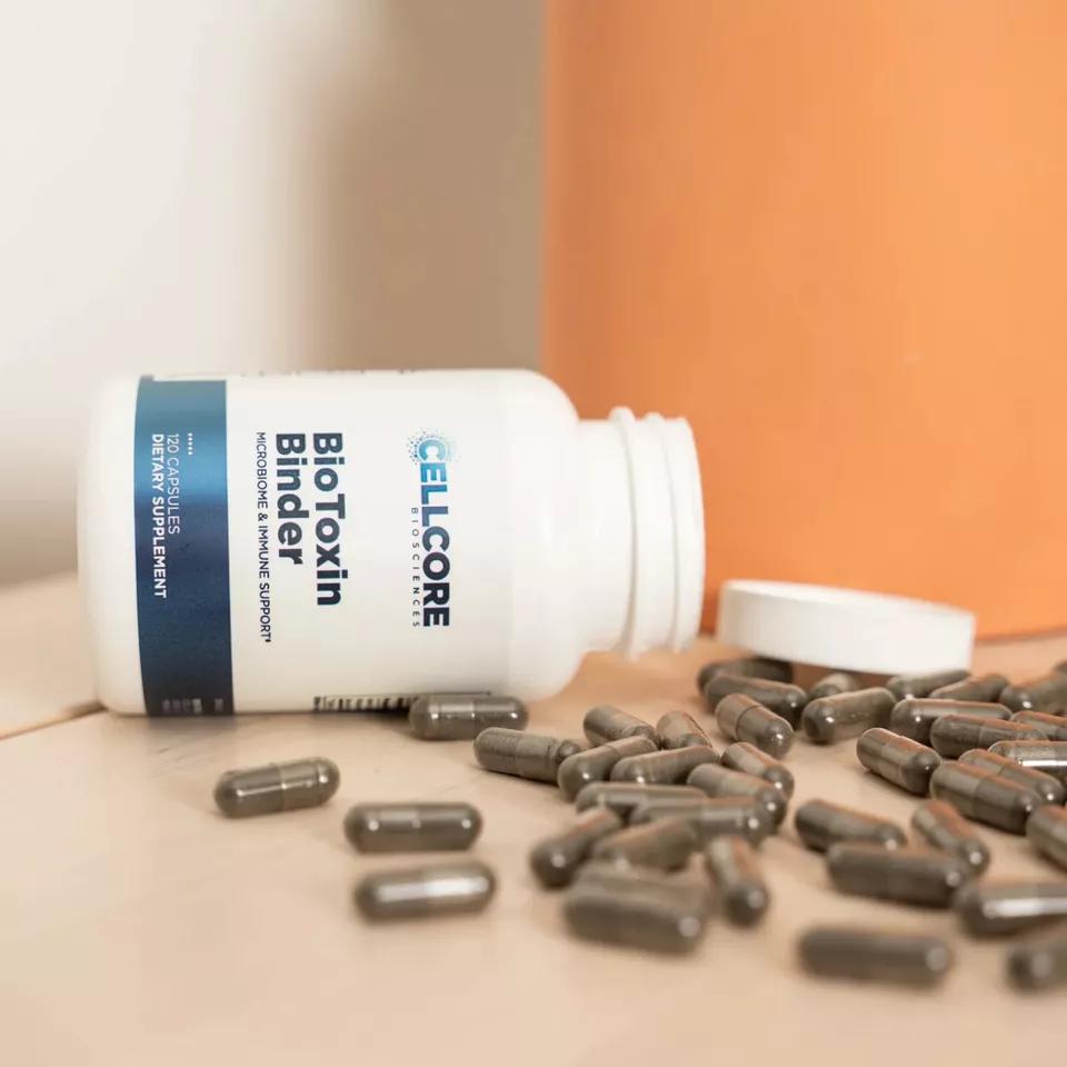 Cellcore Biotoxin Binder, Microbiome & Detox Support, 120 Capsules ...