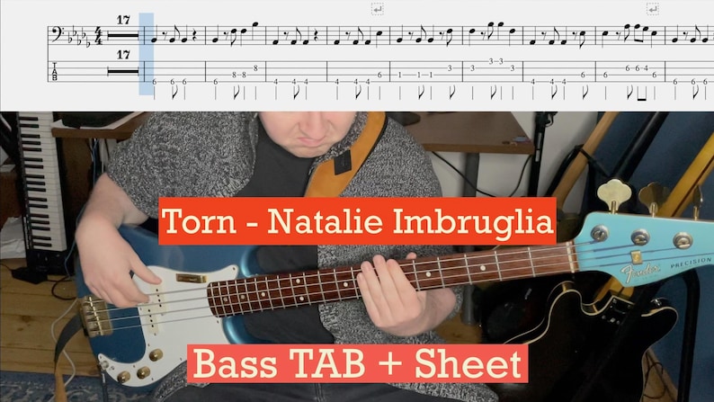 Torn Natalie Imbruglia BASS TAB Sheet - Etsy