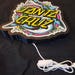 Vintage Santa Cruz Shark Skateboard Logo. Custom Led Lightbox 3D ...