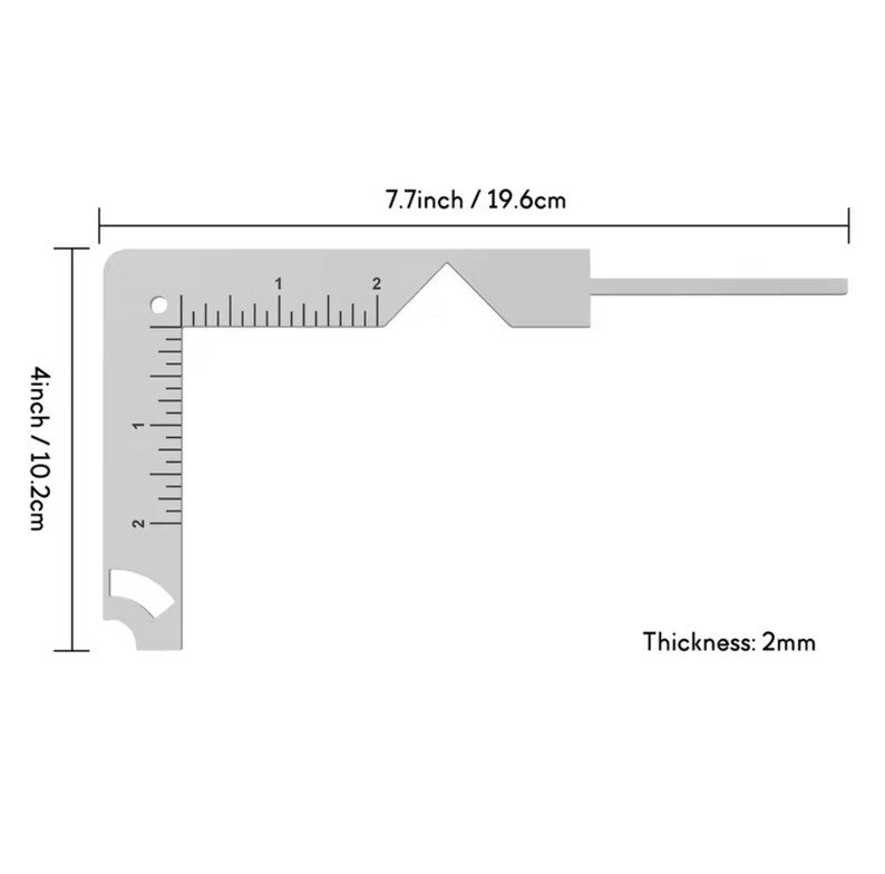 Bookbinding Ruler, DIY Book Cover Making, Craft Binding for Notebook ...