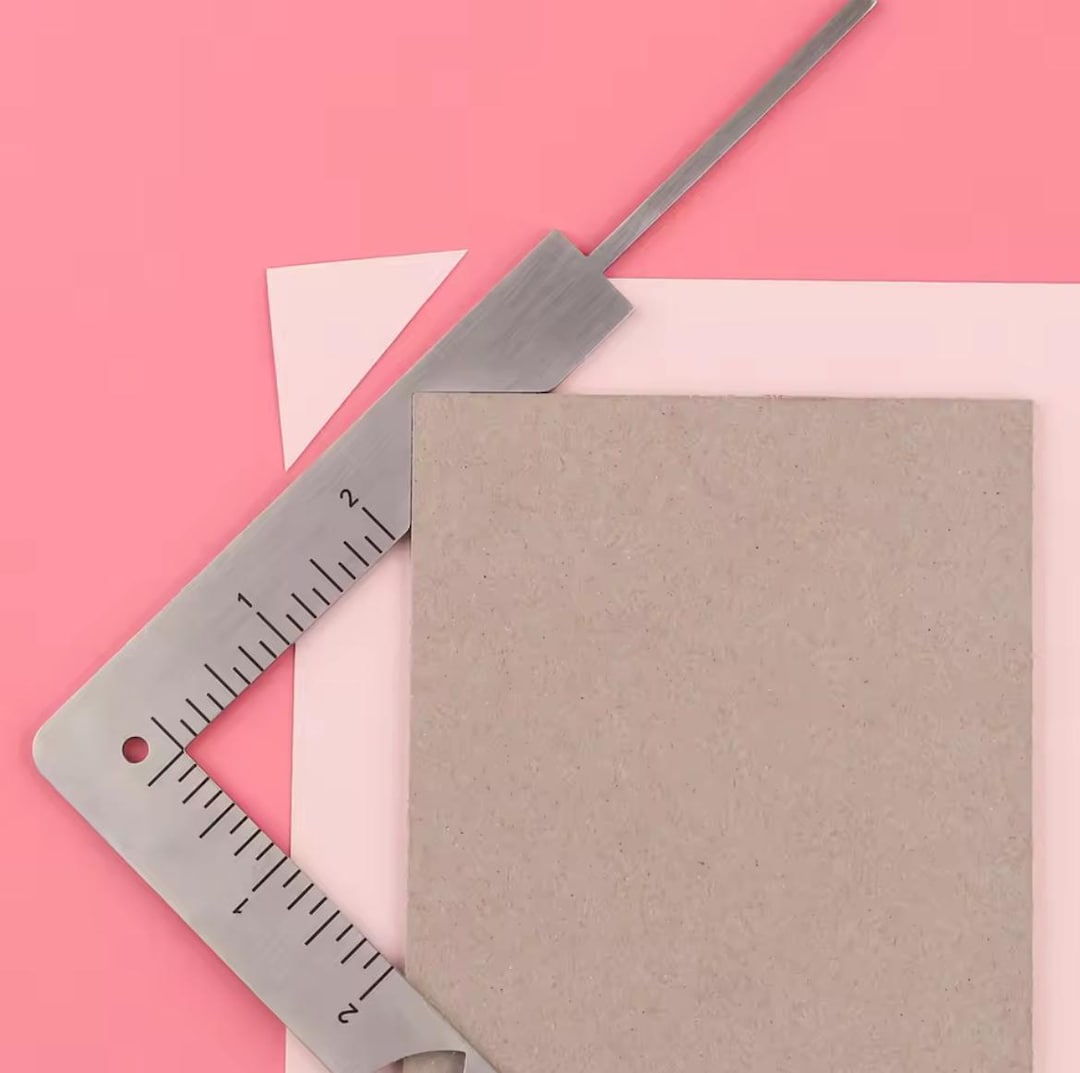 Bookbinding Ruler, DIY Book Cover Making, Craft Binding for Notebook ...