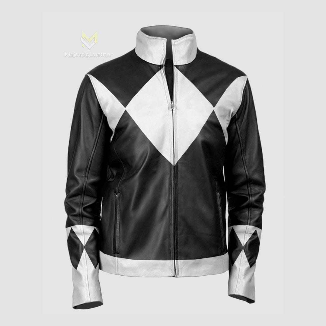 Power Ranger Jacket, Leather Jacket for Both Gender, Gift for Him, Real ...