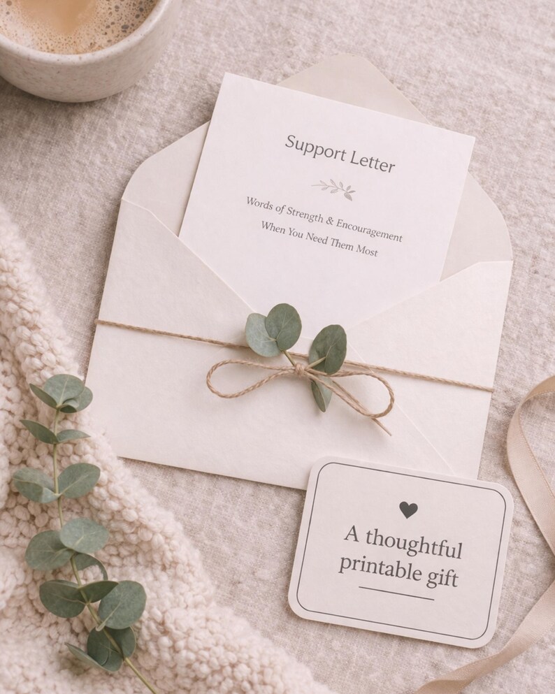 Past Self Healing Letter Printable: Self Reflection, Growth (PDF ...