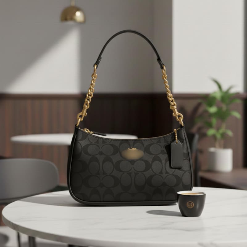 Coach Black Mini Purse - Etsy