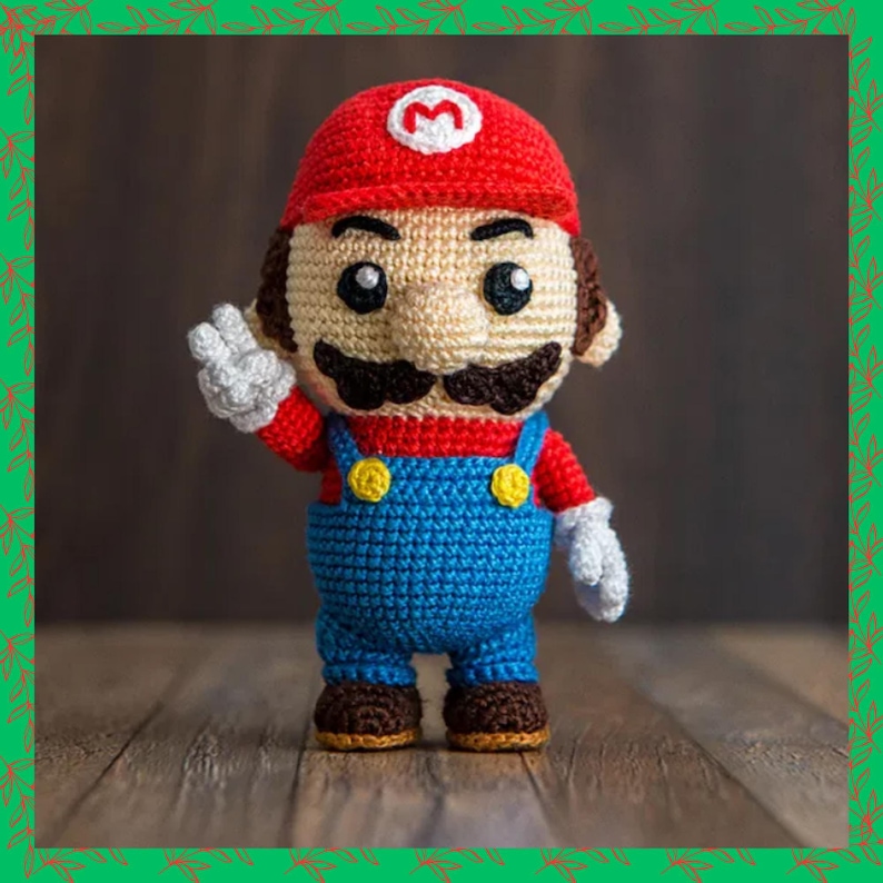 Mario, Amigurumi, Doll Crochet Pattern, Amigurumi, Crochet, Photo ...