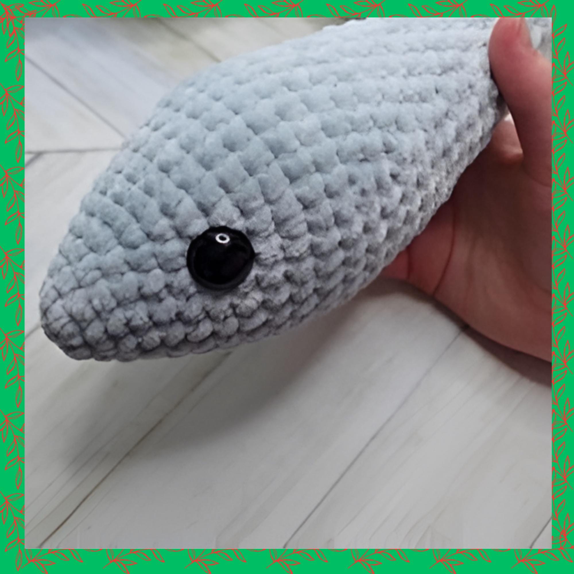 Amigurumi Crochet Pattern Shark, Shark Amigurumi, Crochet Shark, Shark ...