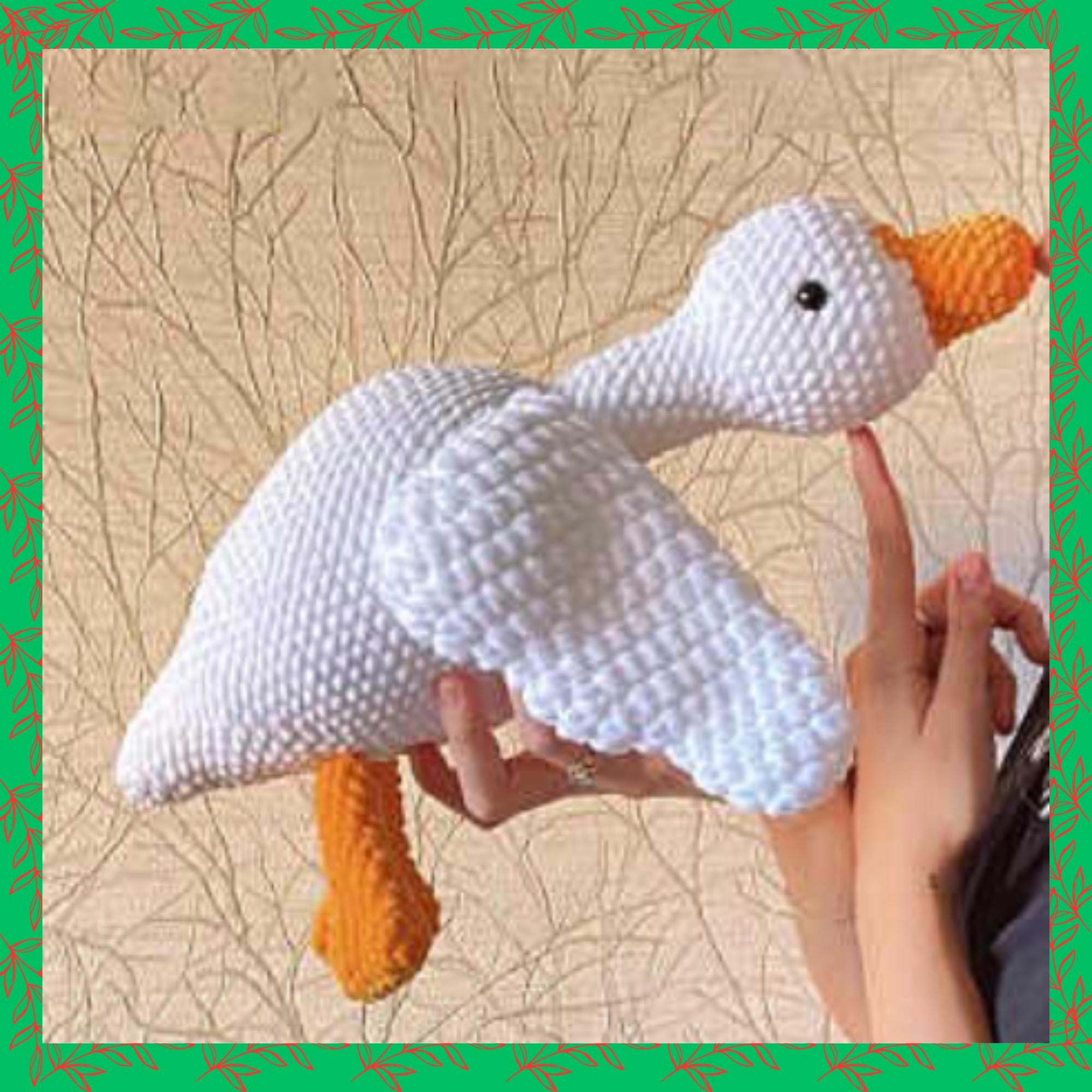 No-sew Little Goose Crochet Pattern, Amigurumi PDF File Tutorial ...