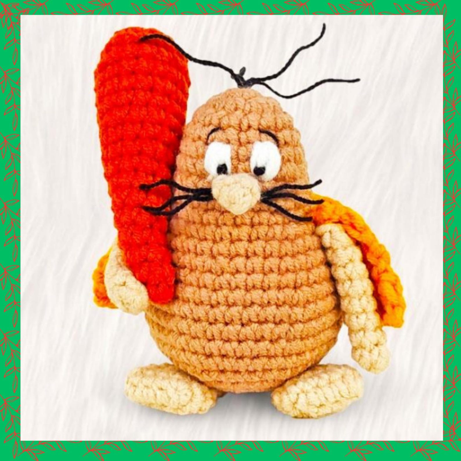 Captain Caveman Crochet Doll PDF Pattern - Crochet Captain Caveman PDF ...