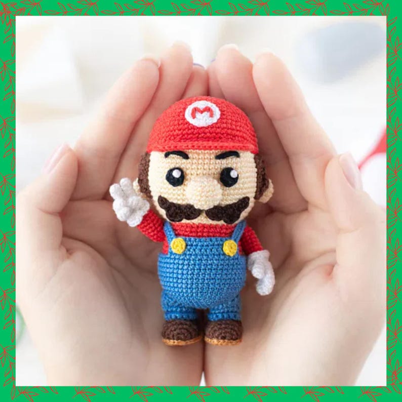 Mario, Amigurumi, Doll Crochet Pattern, Amigurumi, Crochet, Photo ...