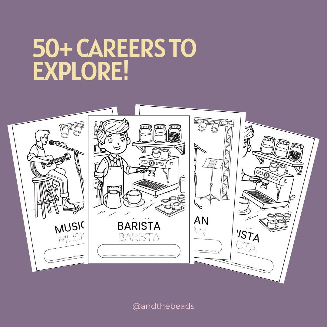 Occupation Coloring Pages for Kids – Printable PDF Book | Educational ...