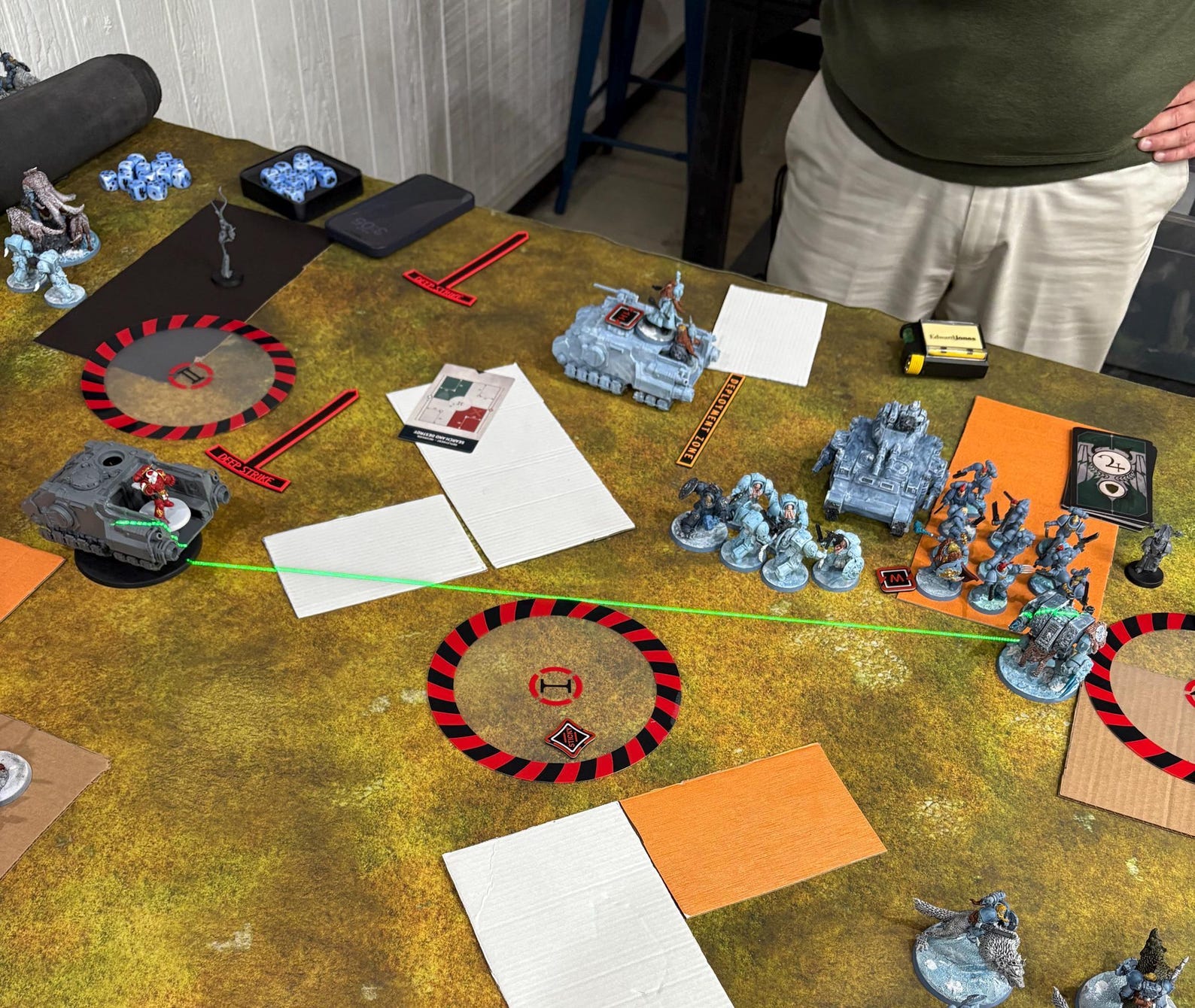 Line of Sight Gaming Laser Pointer for Wargames: Warhammer 40K ...