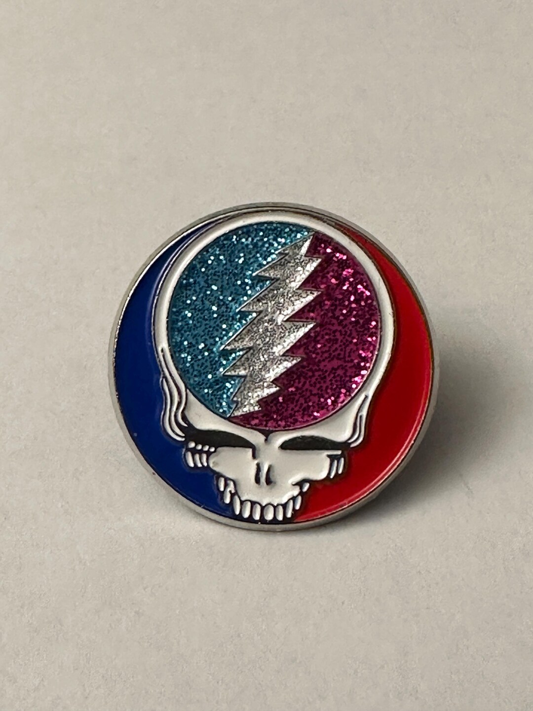 Grateful Dead Stealie , Hat Pin, Lapel Pin, Collectors Pin, Hippie Pin ...