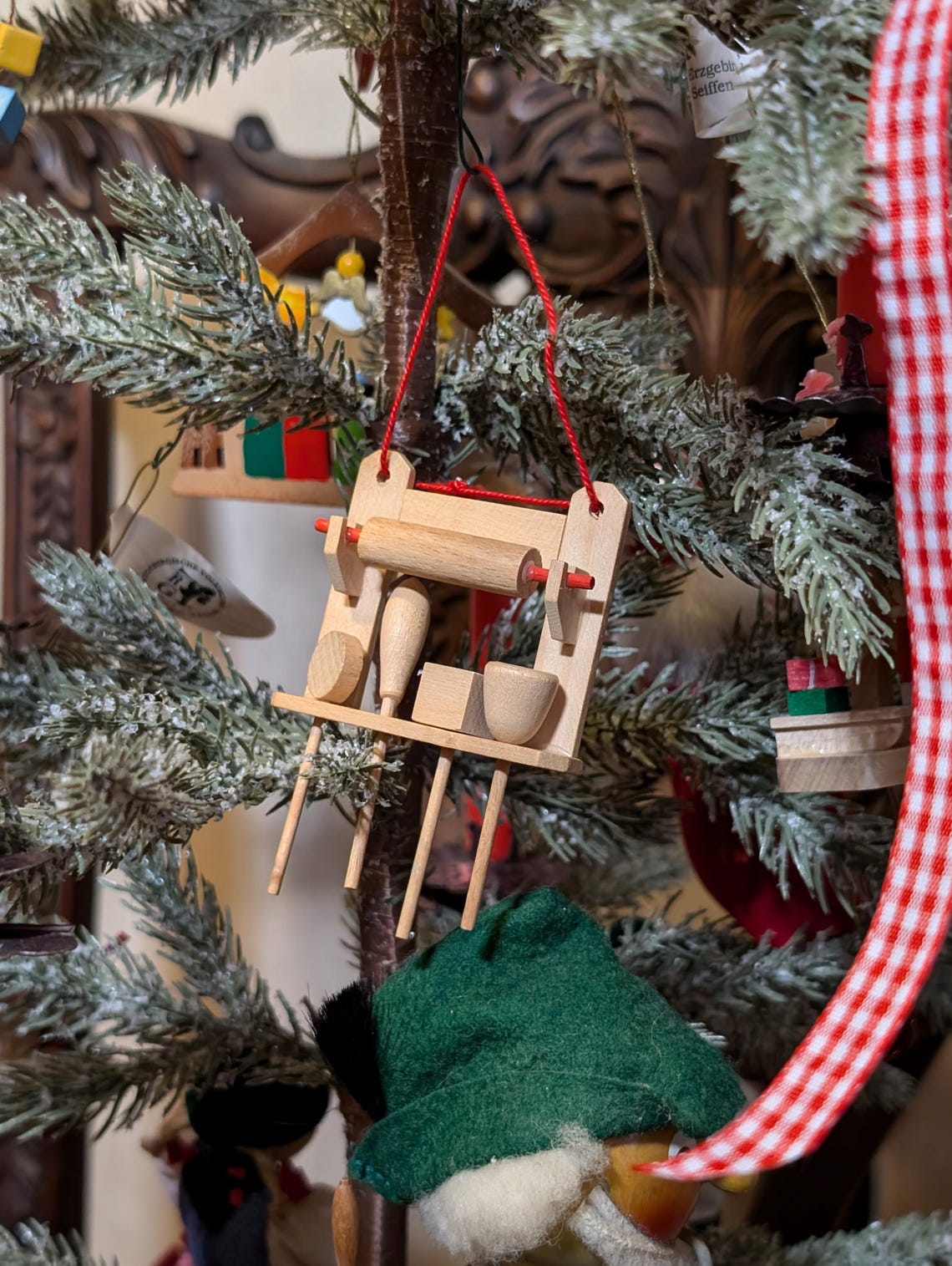 OOAK German Christmas Tree Life-like Spruce in Designer Box W ...