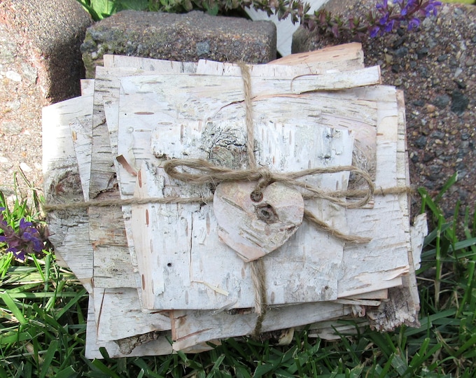 Birch Bark, Birch Bark Sheets, Natural Birch, Fairy Garden, Nature ...