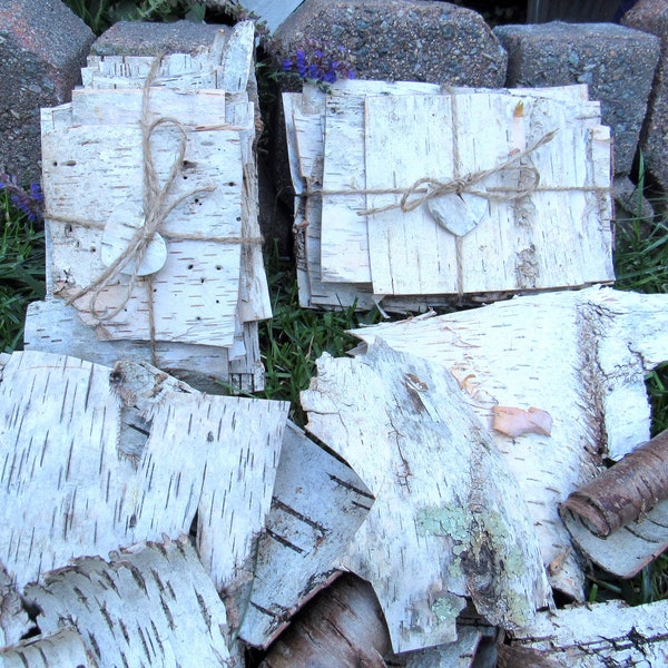 Birch Bark Sheets - Etsy