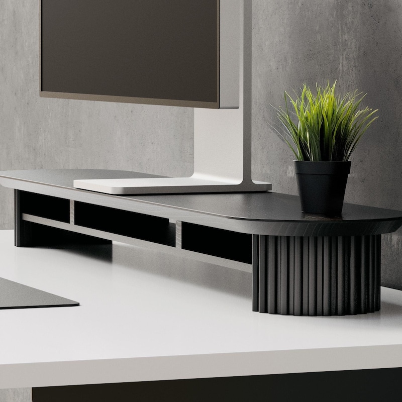 Wood Riser Gray - Etsy