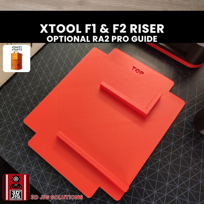 Xtool F1 & F2 Riser Stand | Optional RA2 Pro or RA3 Guide | Rotary ...