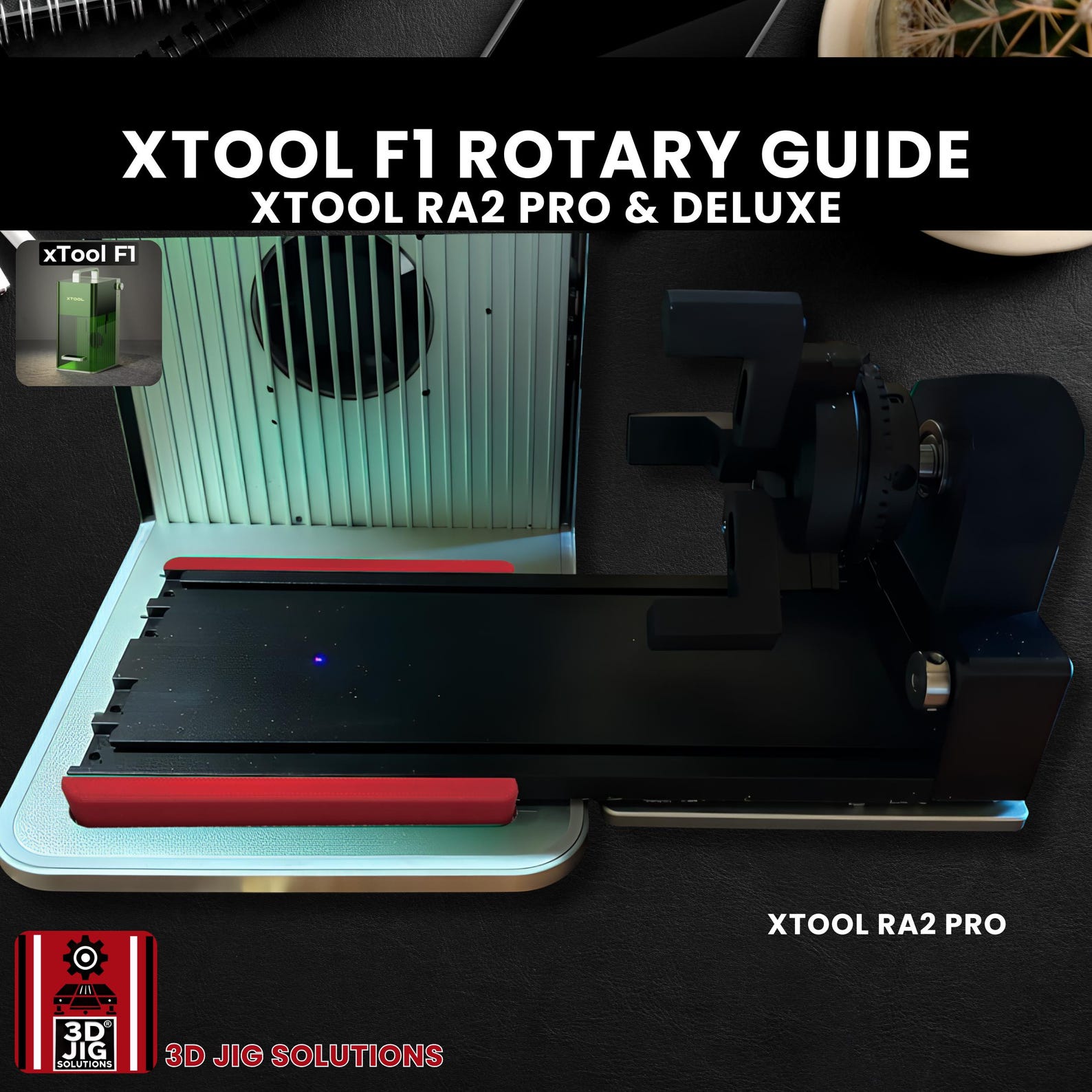 Xtool RA2 Rotary Guide Jig: Centering Baseplate for F1 & F1 Ultra - Etsy
