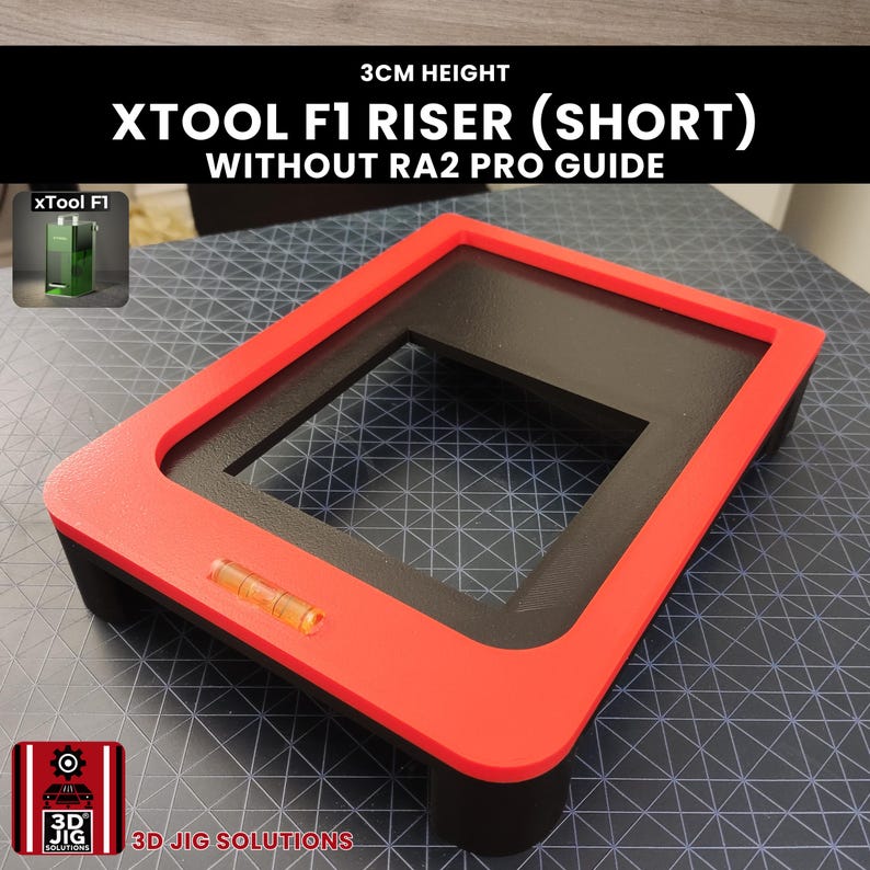 Xtool F1 & F2 Riser Stand | Optional RA2 Pro or RA3 Guide | Rotary ...