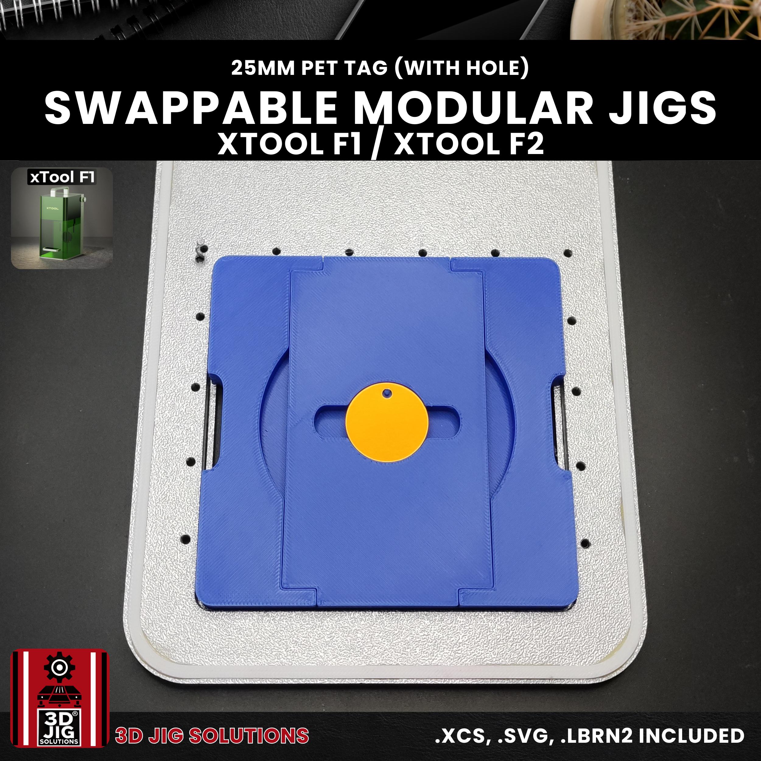 Swappable Modular Xtool F1 & F2 Jig System | Universal Baseplate for ...