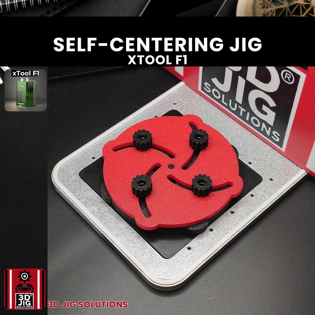 Xtool F1 Self-centering Laser Engraving Jig | Adjustable Positioning ...