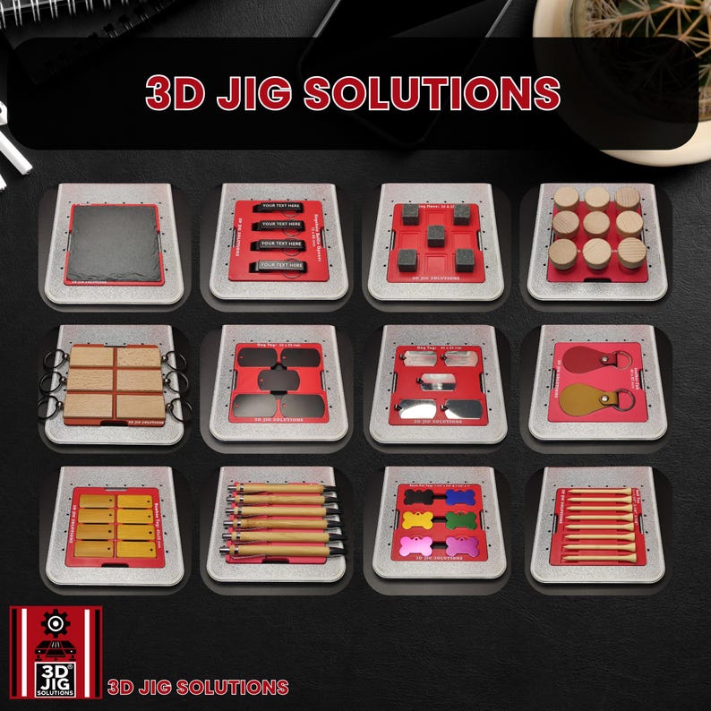 Xtool F1 & F2 Coin Laser Engraving Jig: Round Tags, Pendants | 3 Sizes ...