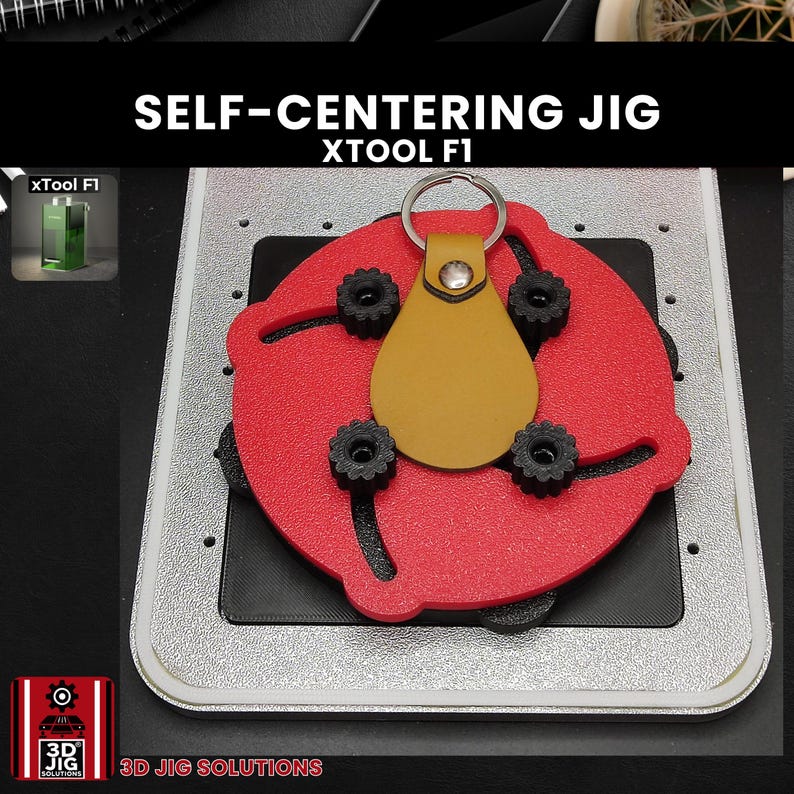 Xtool F1 & F2 Self Centering Jig | Adjustable Precision Laser Engraving ...