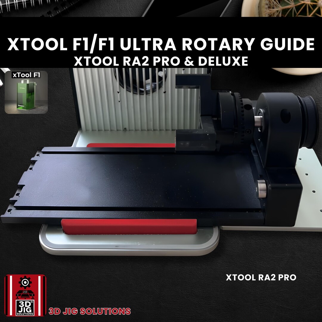 Xtool RA2 Rotary Guide Jig: Centering Baseplate for F1 & F1 Ultra - Etsy