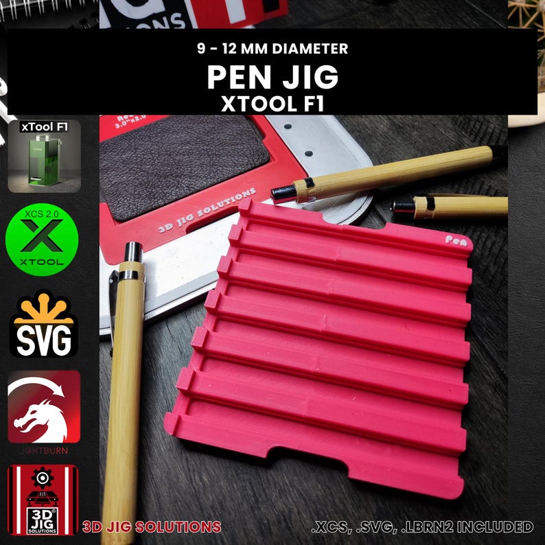 Xtool F1 & F2 Pen Laser Engraving Jig - Etsy