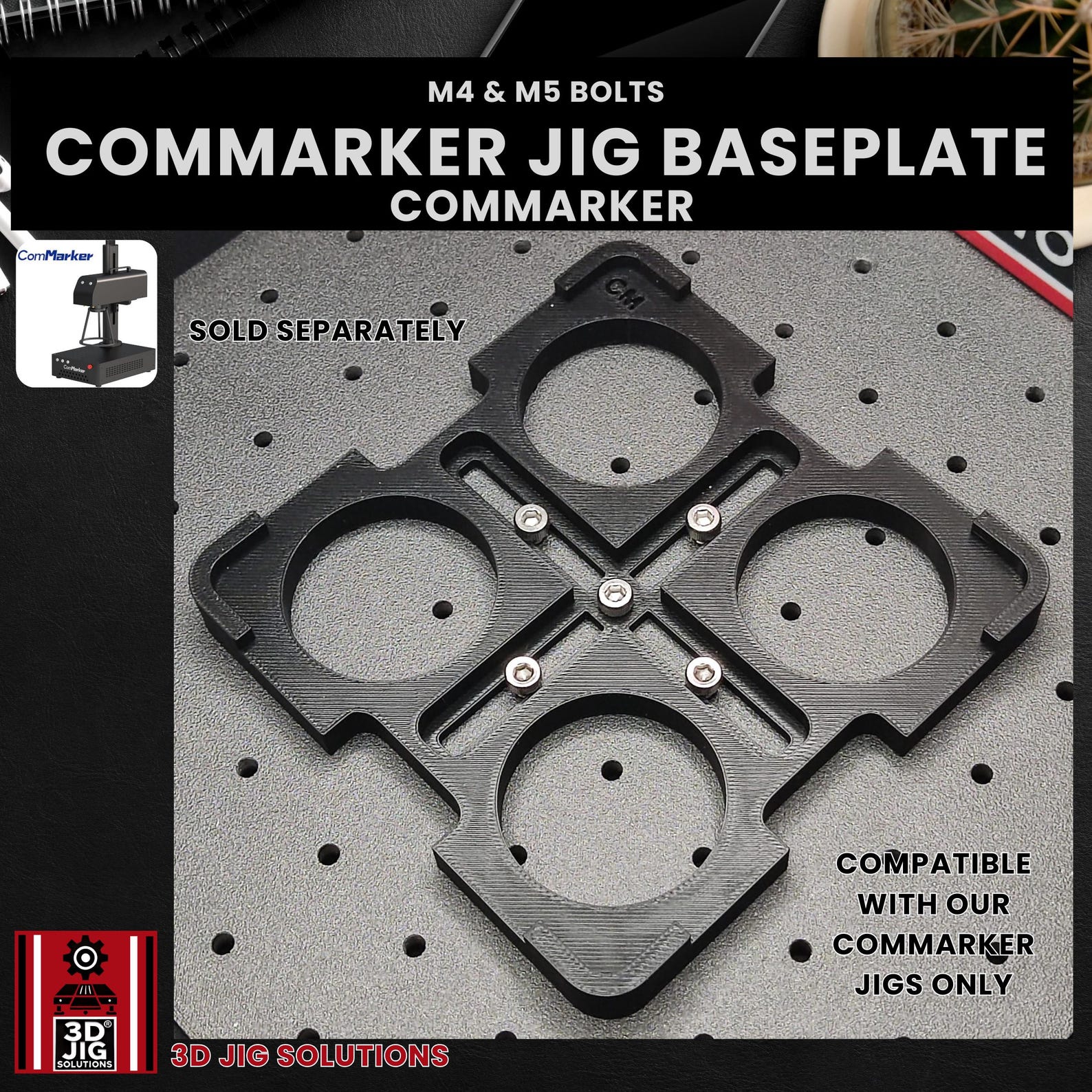 Commarker Hex Pencil Laser Engraving Jig - Etsy