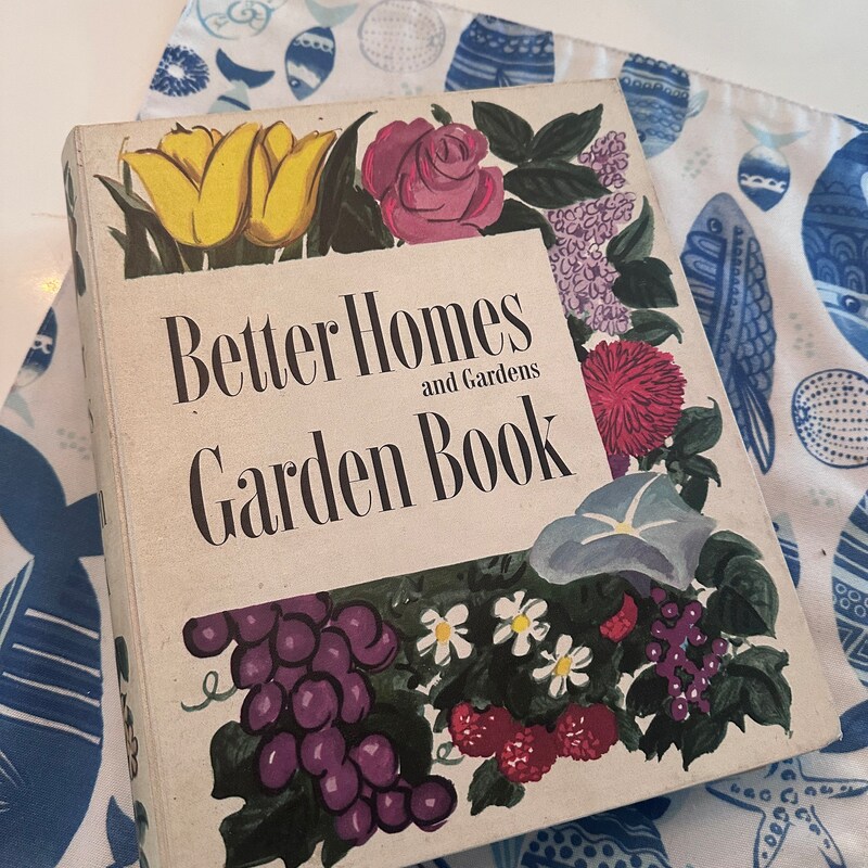 Vintage Garden Book - Etsy