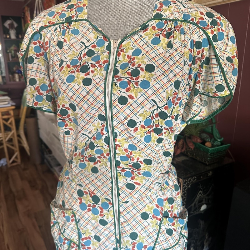 Feed Sack Vintage Dress - Etsy